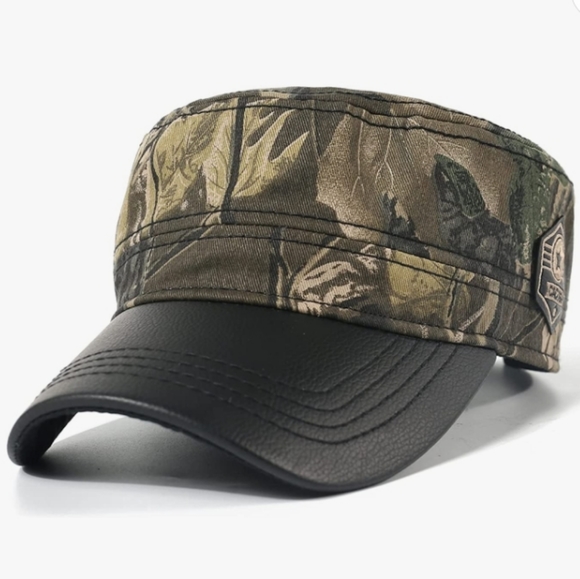 Accessories | Cadet Army Trucker Dad Hat With Military Flat Top | Poshmark